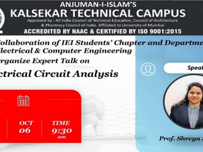 Expert Lecture - School of Engineering And Technology